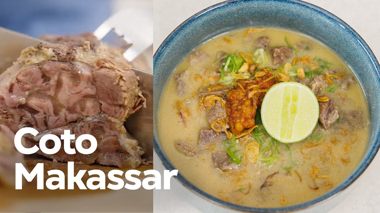KUAH BEREMPAH ! RESEP COTO MAKASSAR - YouTube