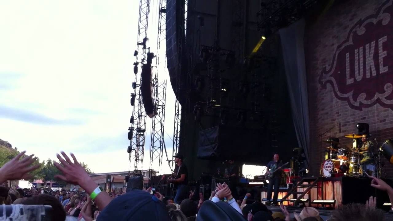 The Gorge: Luke Bryan - Rain Is A Good Thing - YouTube