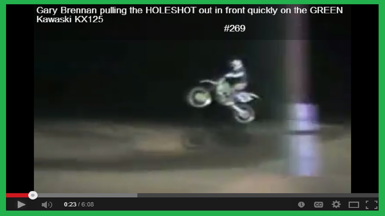 Gary Brennan Track Championship Race at Dade City Motocross! - YouTube
