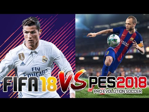 FIFA 18 vs PES 2018! İki ezeli rakip karşı karşıya!