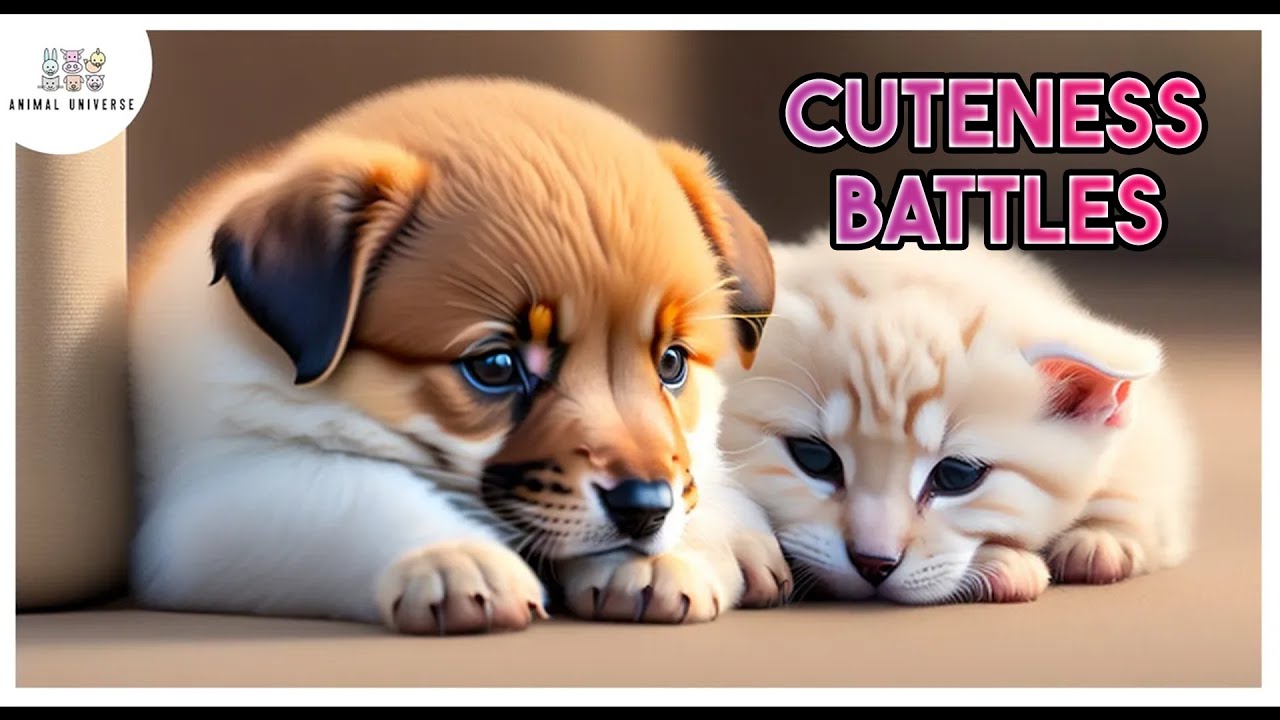 Cuteness Battle: Puppies vs Kittens! Who Will Win? - YouTube