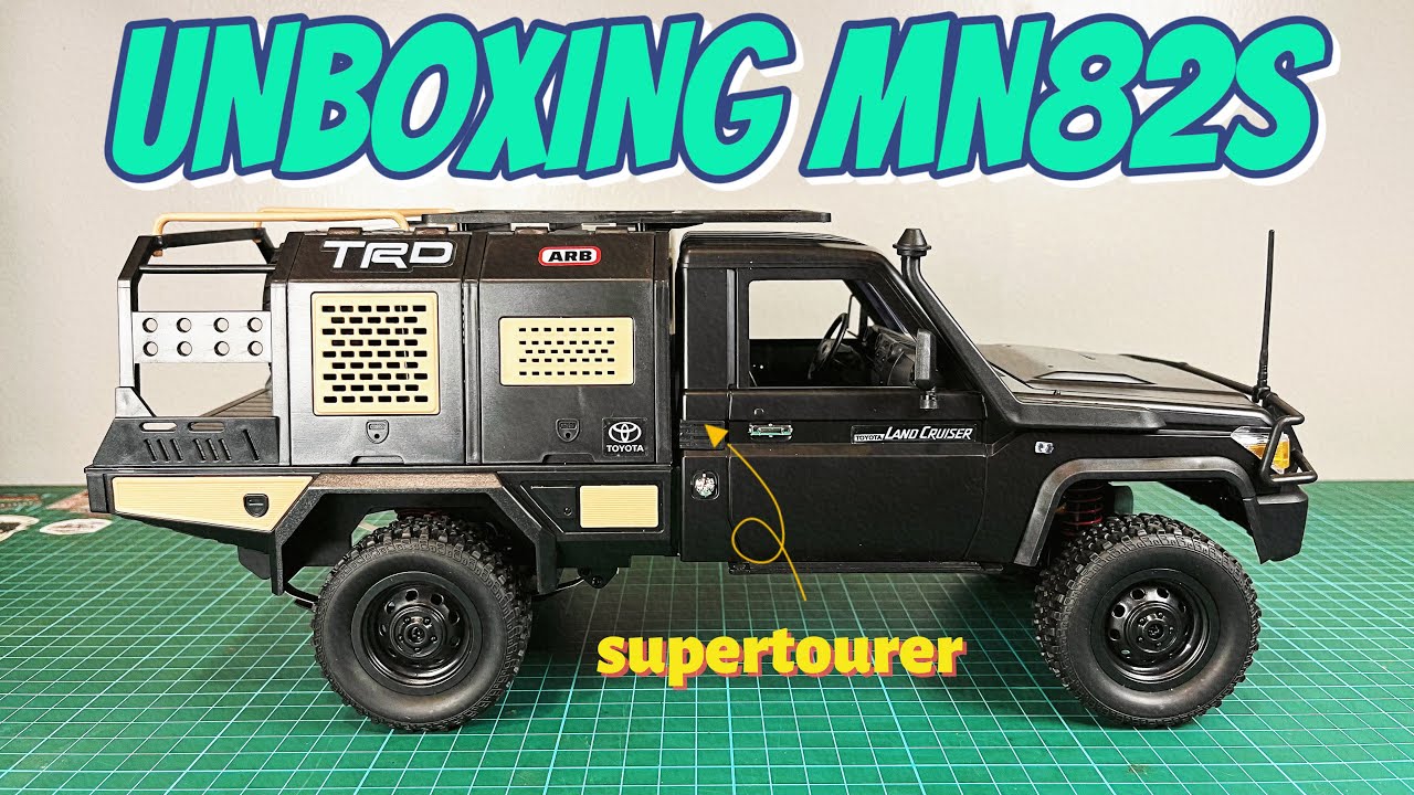 UNBOXING RC MN82S TOYOTA LAND CRUISER 79 SUPERTOURER‼️ BAHASA INDONESIA ...