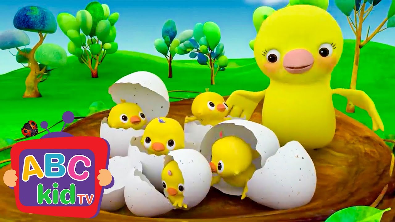 Five Little Birds (Counting and Numbers Song) | ABC Kid TV Nursery ...