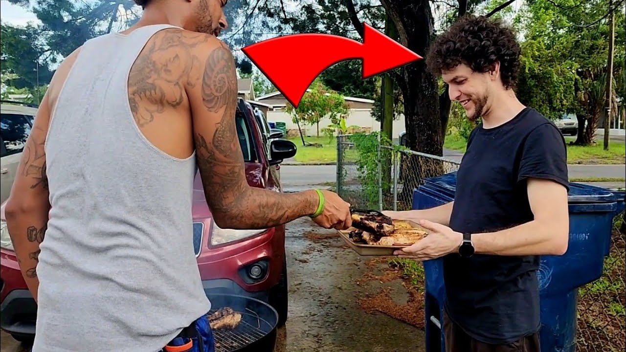 WHITE Guys FIRST Black COOKOUT! - YouTube