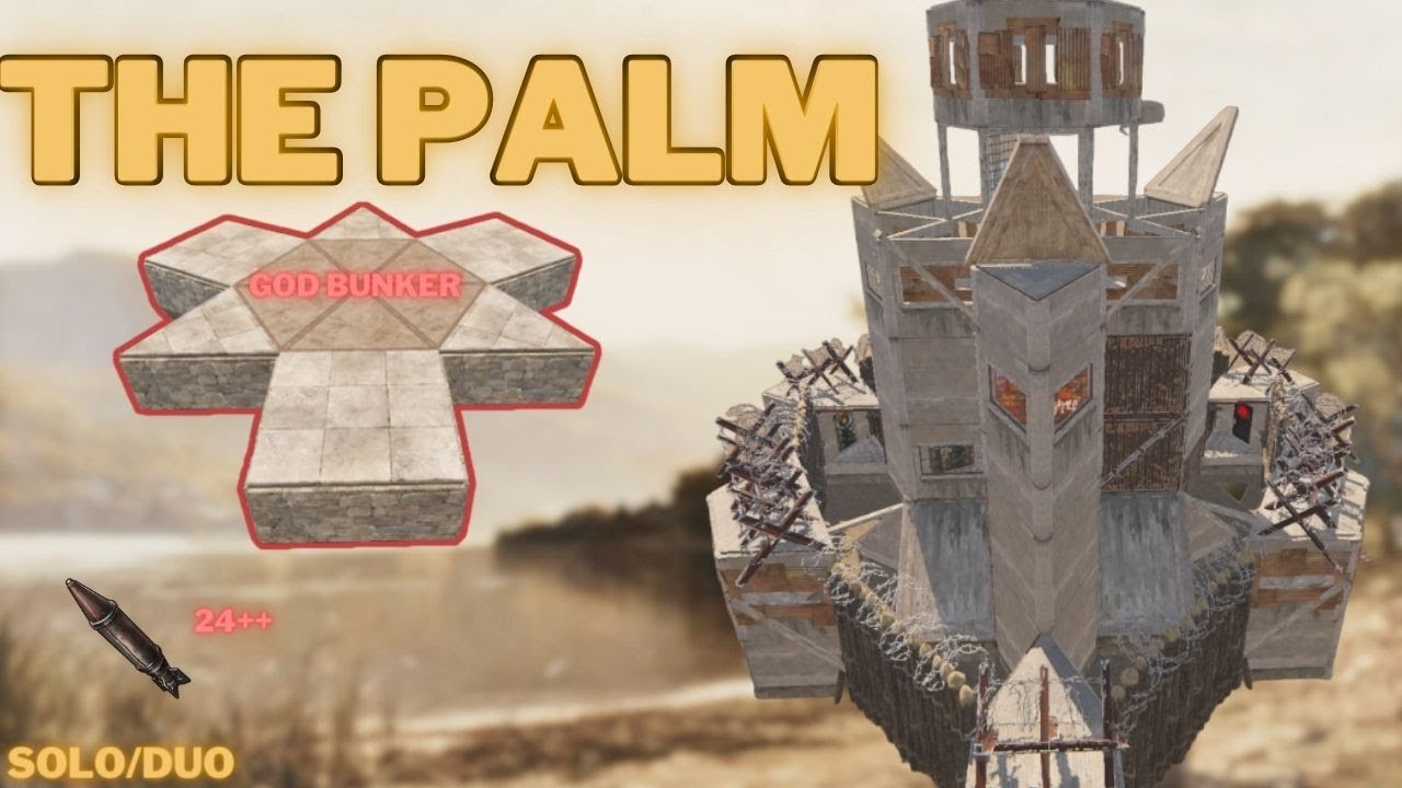 SOLO/DUO (GOD BUNKER) Base Rust - Post Patch Method *2024* - YouTube