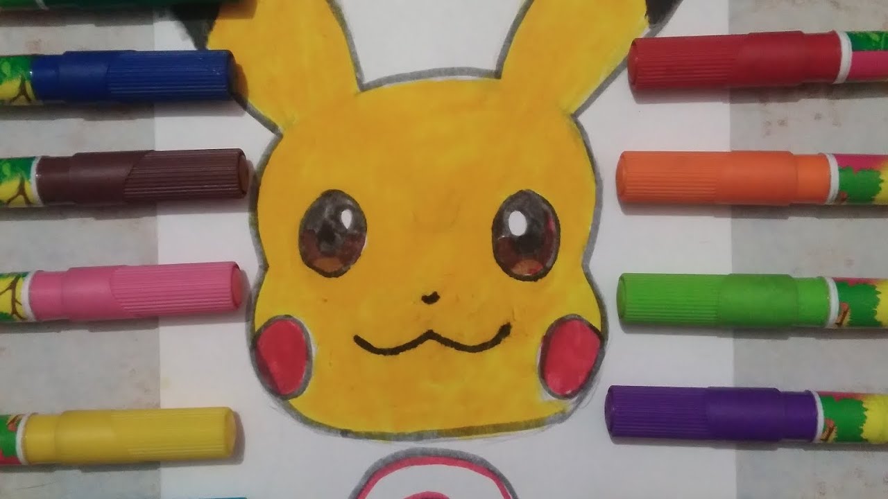 How to draw Picachu from the Sketchpens #viralvideo - YouTube