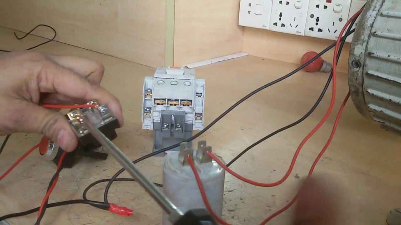 how to test a new rewinding motor | single Phase motor 4 pole chain ...