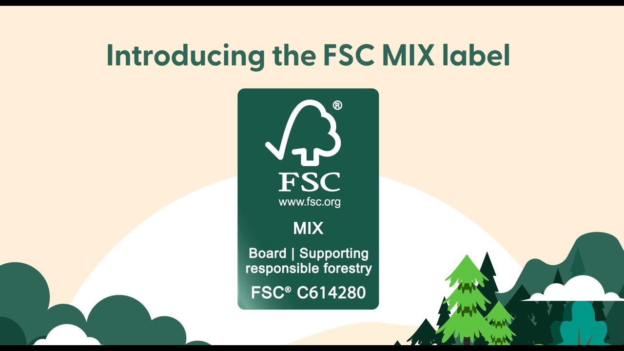 What does the FSC Mix label mean? | Apakah maksud label FSC Mix? - YouTube