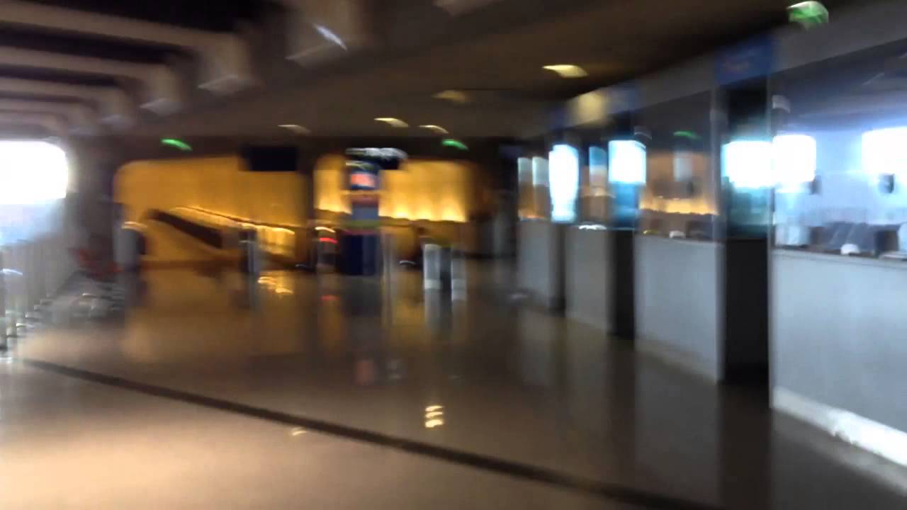 CDG airport Paris terminal 1 - YouTube