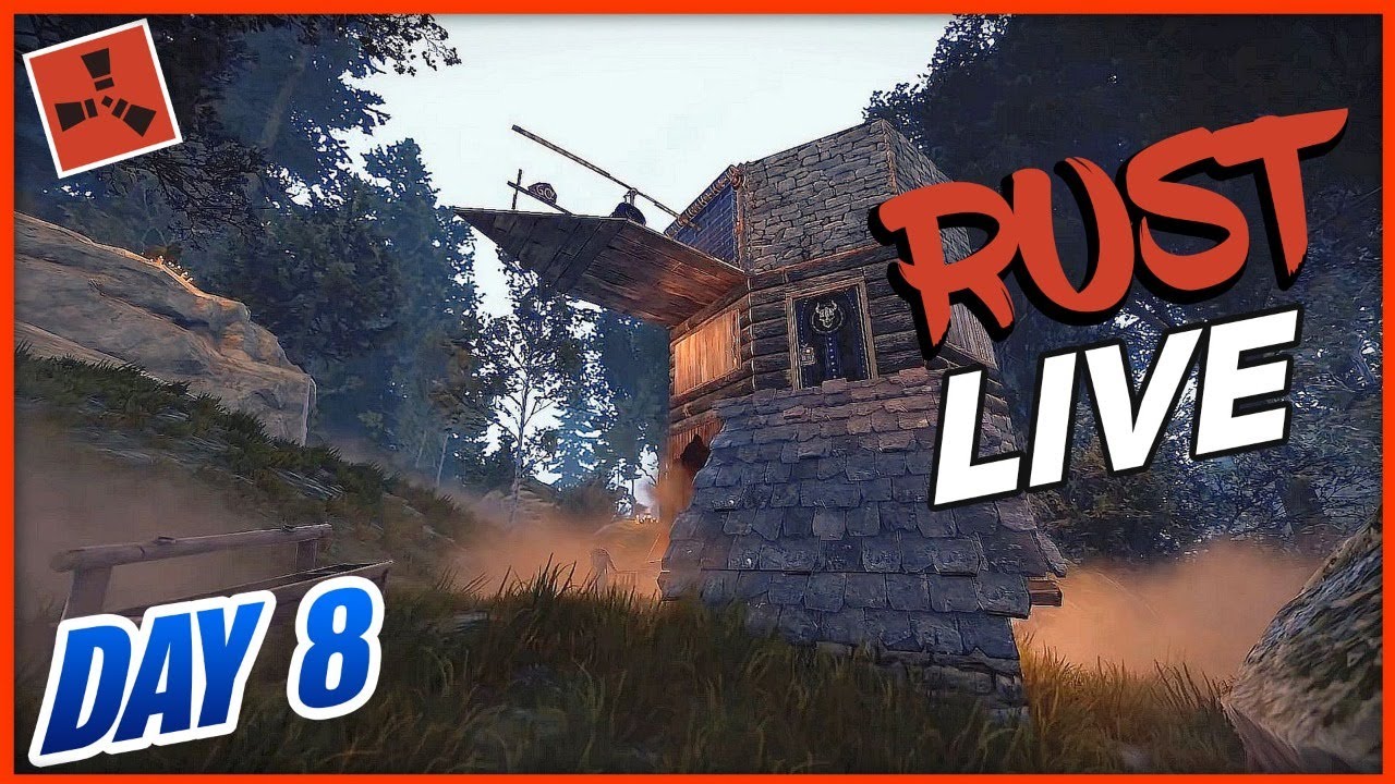 Rust Online Raid | Adventure Garage Door | Day 8 - YouTube
