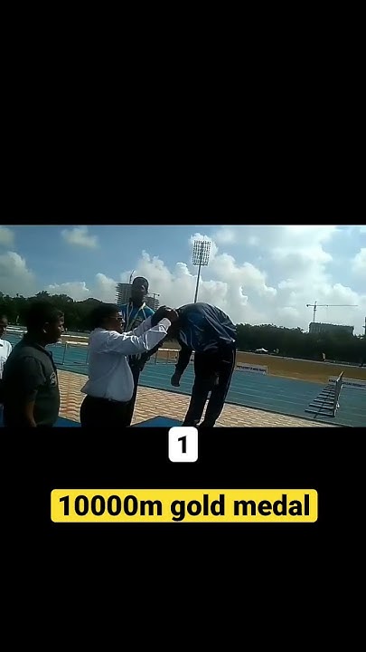 10000m gold medal 🥇 Josh physical fitness Academy trainer - YouTube