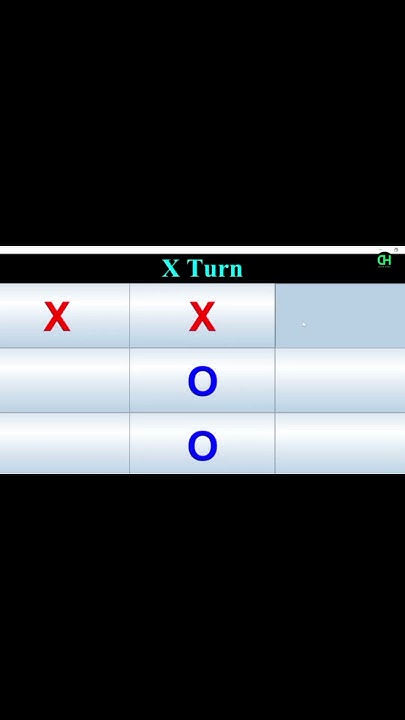 Make Simple Tic-Tac-Toe Game in Java Swing #DarkHers #darkhers #program ...