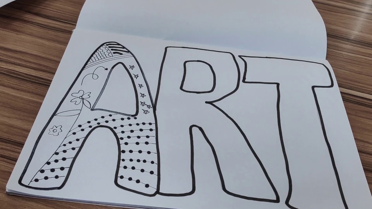 Doodle Art | Grade 4 - 6 | Glentree Academy School - YouTube
