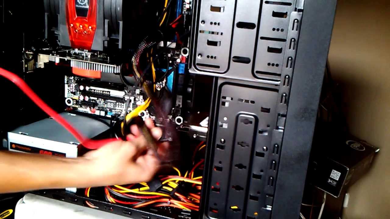 Build your PC - Arma tu Gamer PC (5de7) Realizando el Cableado - YouTube