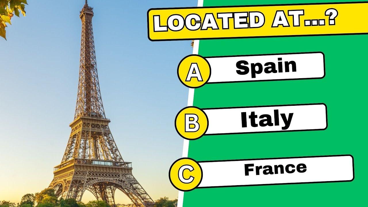 General Knowledge About Country by Landmark quiz | Easy, Medium, Hard ...