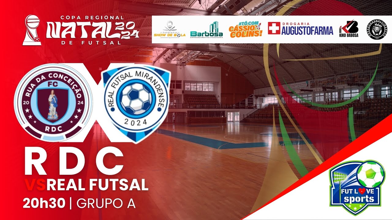 RDC X REAL FUTSAL | COPA NATAL REGIONAL DE FUTSAL - YouTube