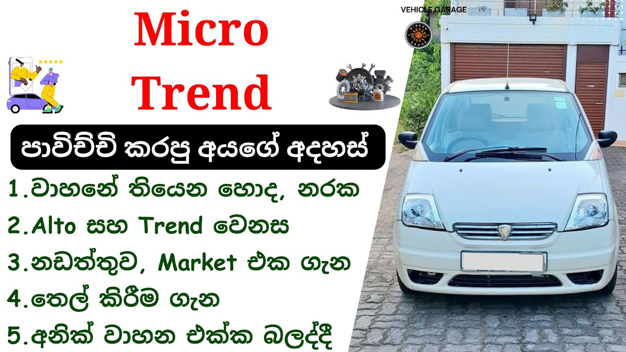 Micro Trend Car Review Sinhala | Micro Budget Car Review Sri Lanka ...