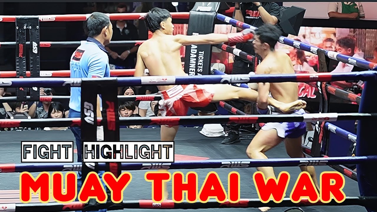 Incredible Muay Thai War RWS Rajadamnern Stadium - YouTube