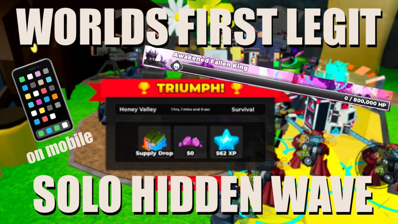 WORLDS FIRST SOLO HIDDEN WAVE TRIUMPH (RAW FOOTAGE) (Version 1.35.2 ...