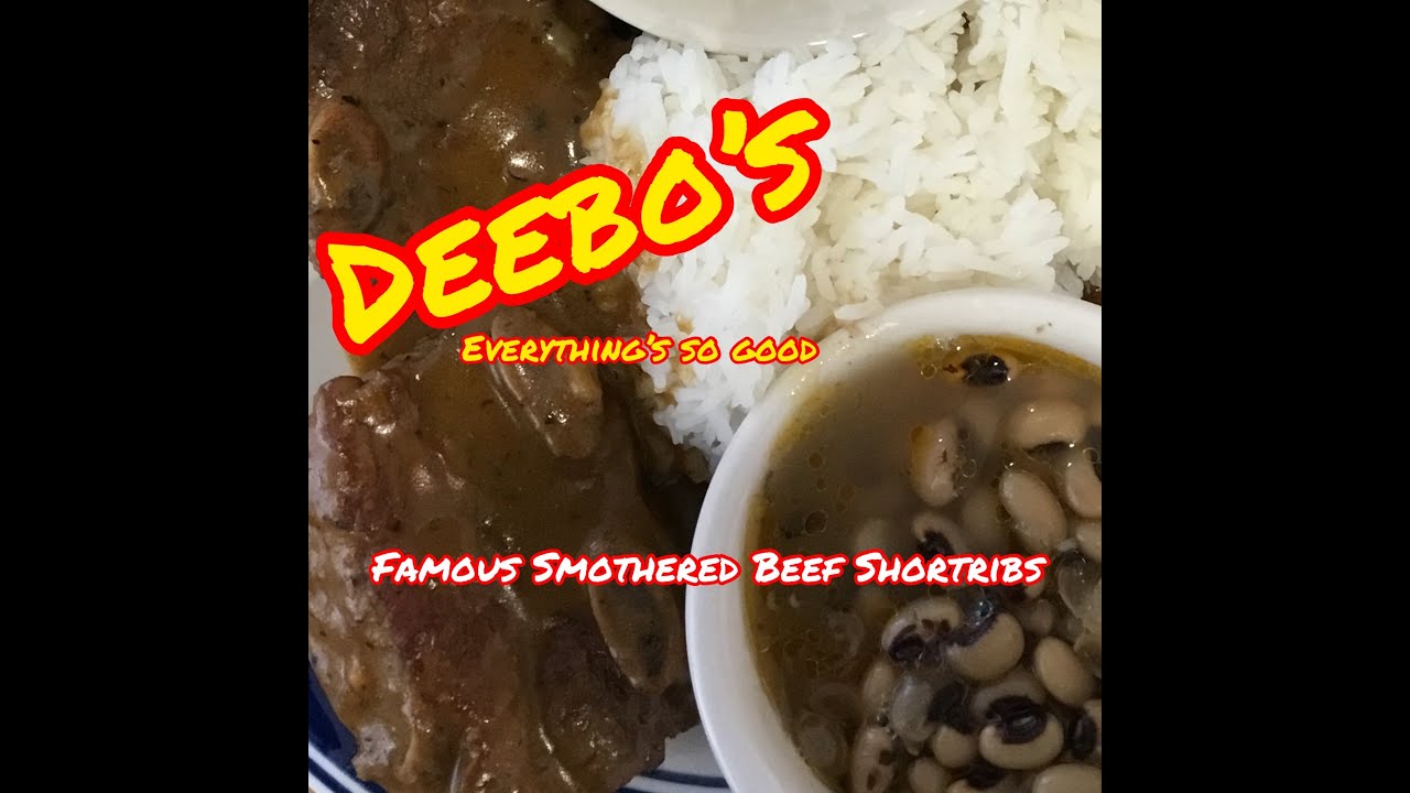 Deebo’s Famous Smothered Beef Short Ribs - YouTube