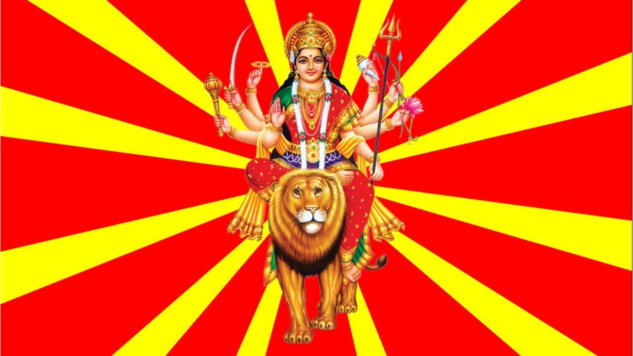 durga ji animation in powerpointa | Mata rani animation powerpoint ...