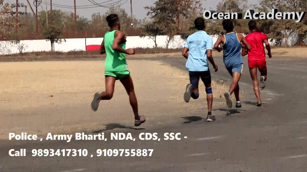 Indian Army Rally 1.6 KM Running - YouTube
