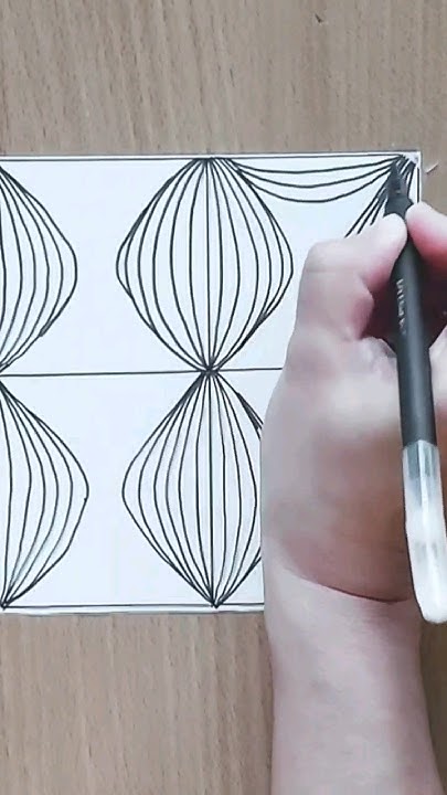 Most easy 3D Drawing illusion for beginners in 1 Minute/ optical ...