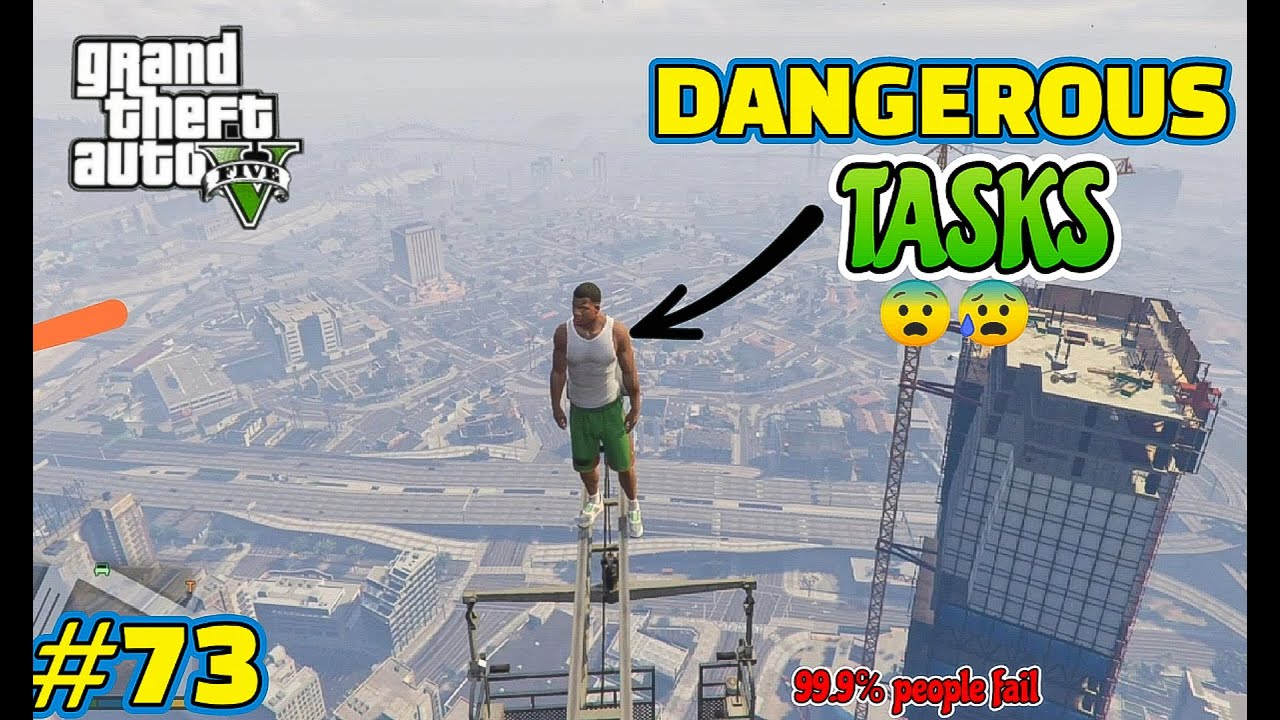 Gta v gameplay | very dangerous tasks 😨😰 #73 - YouTube
