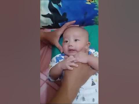 Obrolan Anak dan Ayah usia bayi 3 bulan - YouTube
