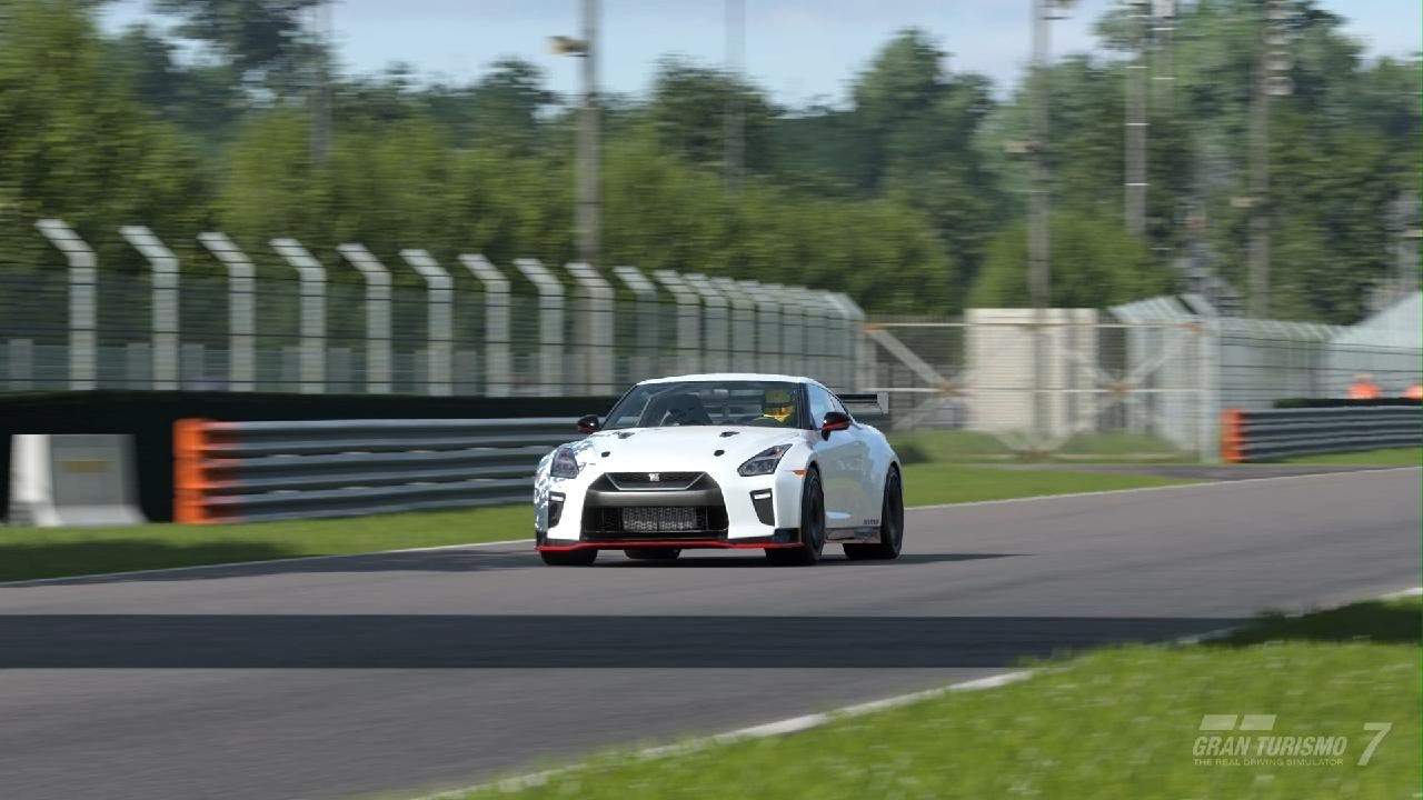 GT7 | Nissan GTR '17 w/ Nismo Livery | Hotlap at Monza - YouTube
