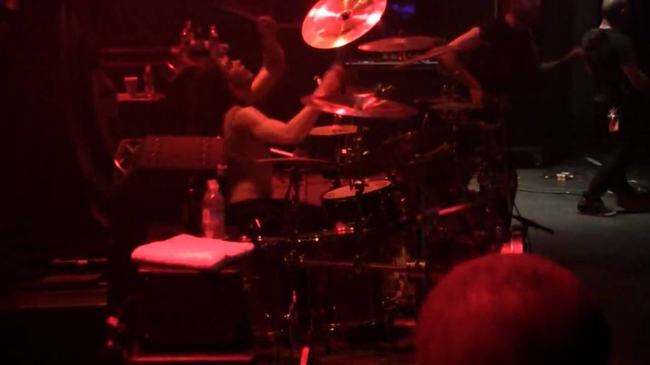 Jon Rice - Job for a Cowboy- Drum Cam at California Metalfest May 15th ...