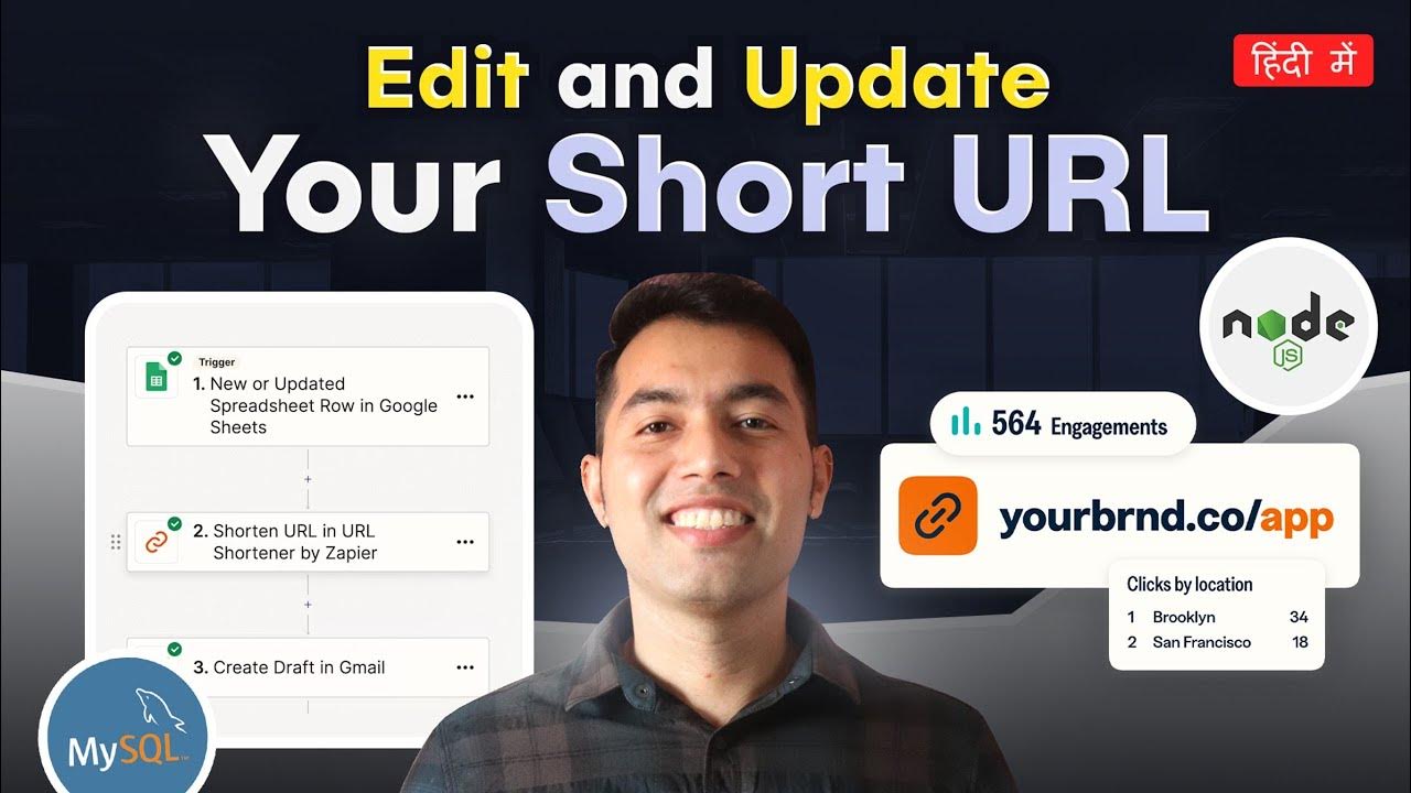 How to Edit & Update Shortcodes | Full CRUD Functionality in Node.js, EJS & MySQL - YouTube
