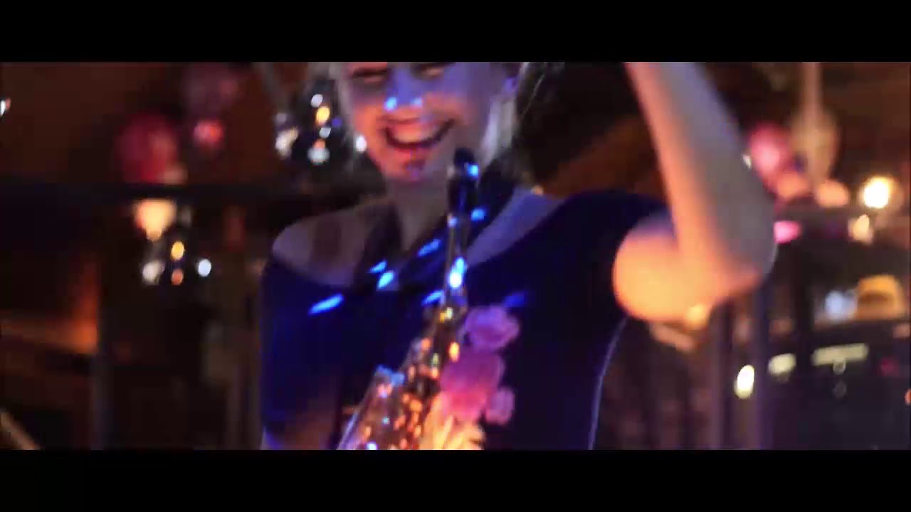 Girl On Sax - female saxophonist - YouTube