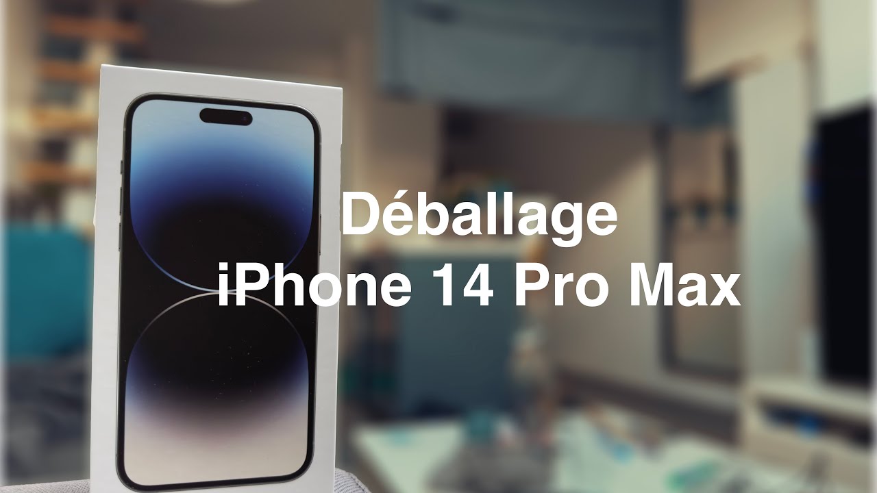 Déballage et découverte iPhone 14 Pro Max - Argent - YouTube