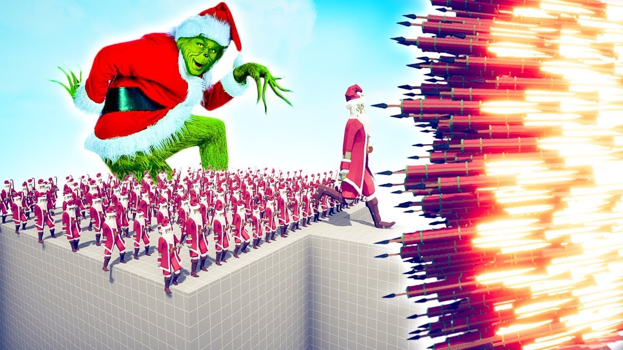 100x GRINCH + 1x GIANT vs EVERY GOD - TABS | Totally Accurate Battle ...