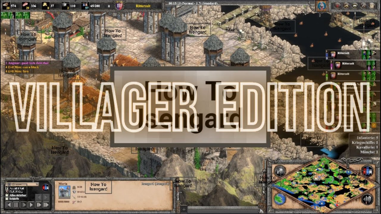 Isengards Villager - LOTR Sirak Mod - AoE2 - YouTube