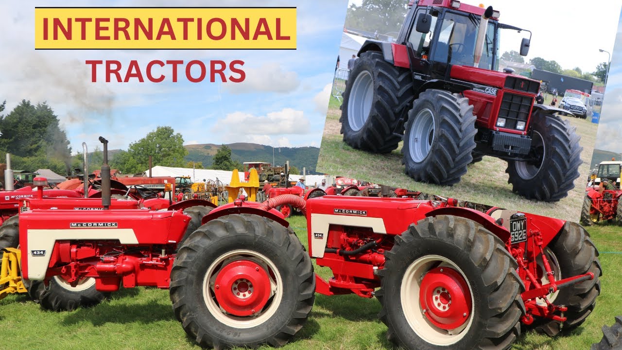 International Tractors at the Welland Steam Rally 2024 - YouTube