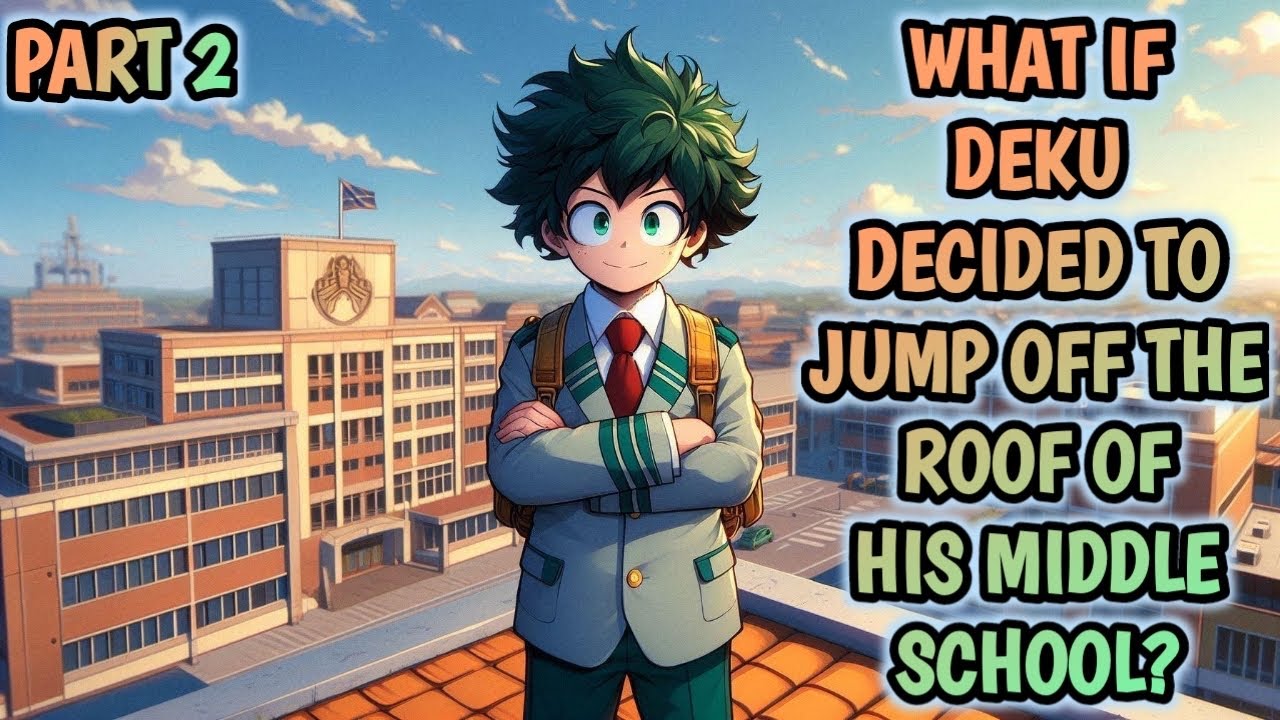 What if Deku decided to jump off the roof of his middle school? |Part 2 ...