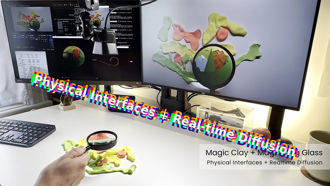 Overview — Physical Interfaces + Real-time Diffusion Explorations - YouTube