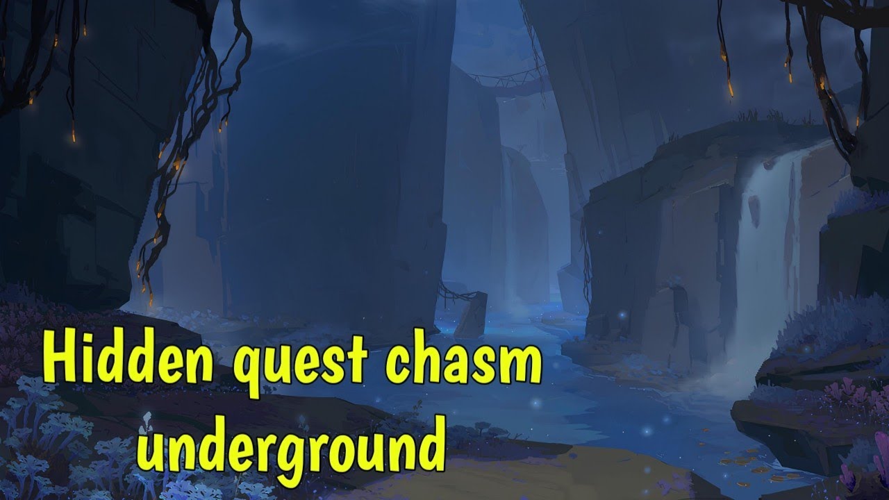 Hidden quest chasm underground free 50 primogems | Genshin impact - YouTube