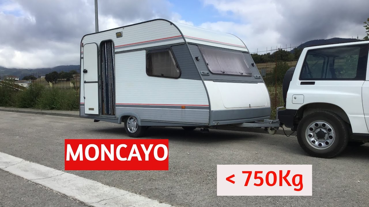 CARAVANA 750 kg MONCAYO - YouTube