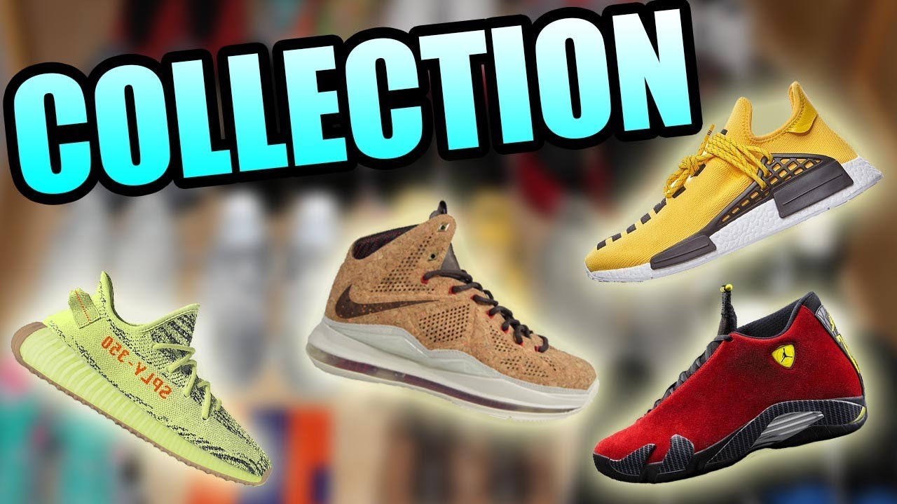 My ENTIRE SNEAKER COLLECTION !!! HUGE Sneaker Collection !!! - YouTube