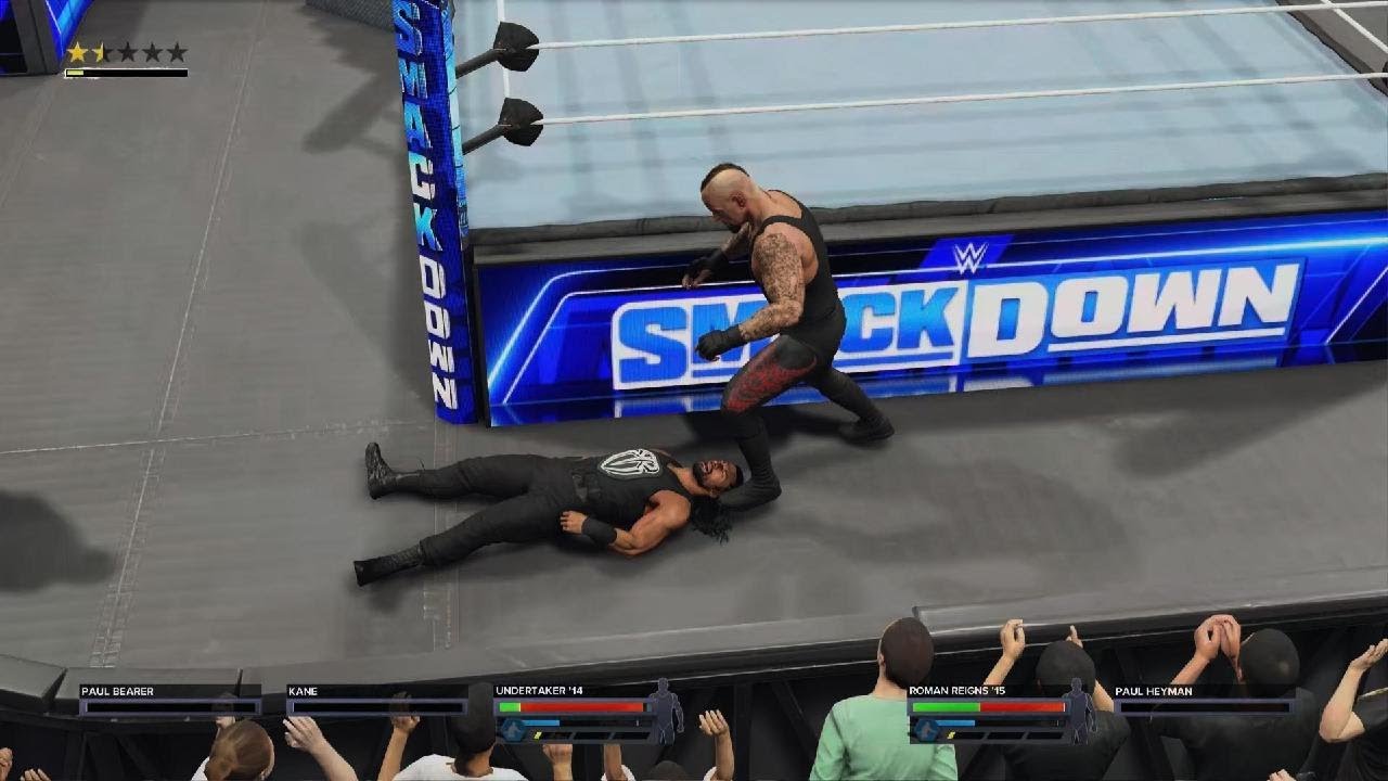 Smackdown 2002 Batista VS Booker T World Heavyweight Championship # ...