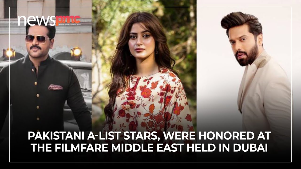 Pakistani A-list stars, were honored at the #Filmfare Middle East held ...