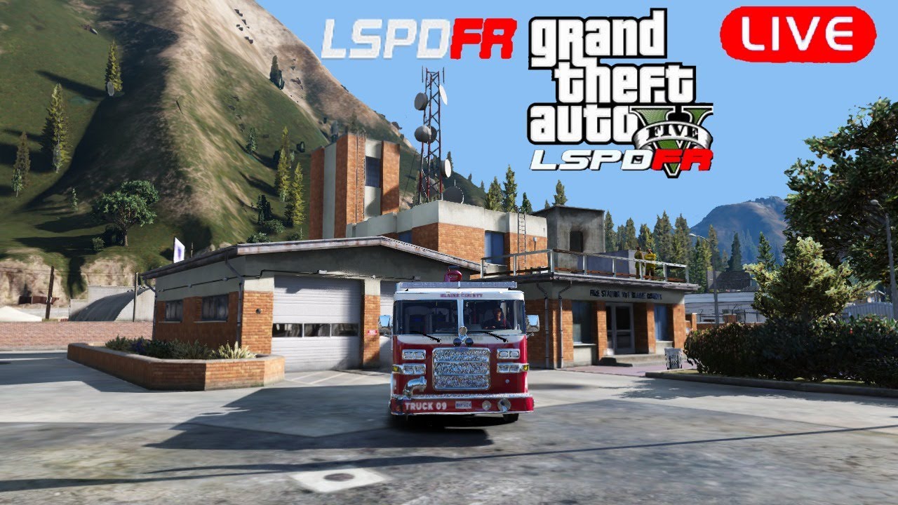 GTA 5 PC LSPDFR LIVE Stream #1 Putting Out Fires And Rescuing (Fire ...