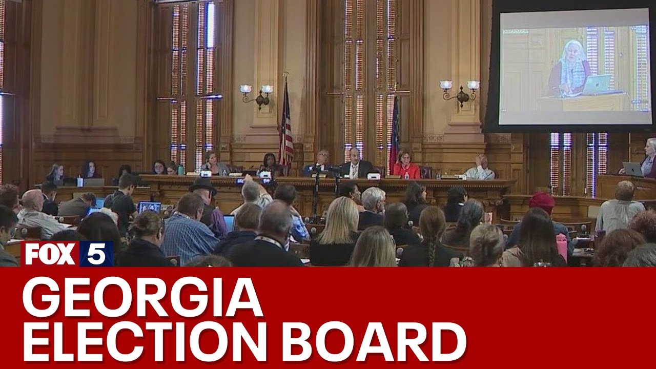 GA Election Board chair does not play politics | FOX 5 News - YouTube