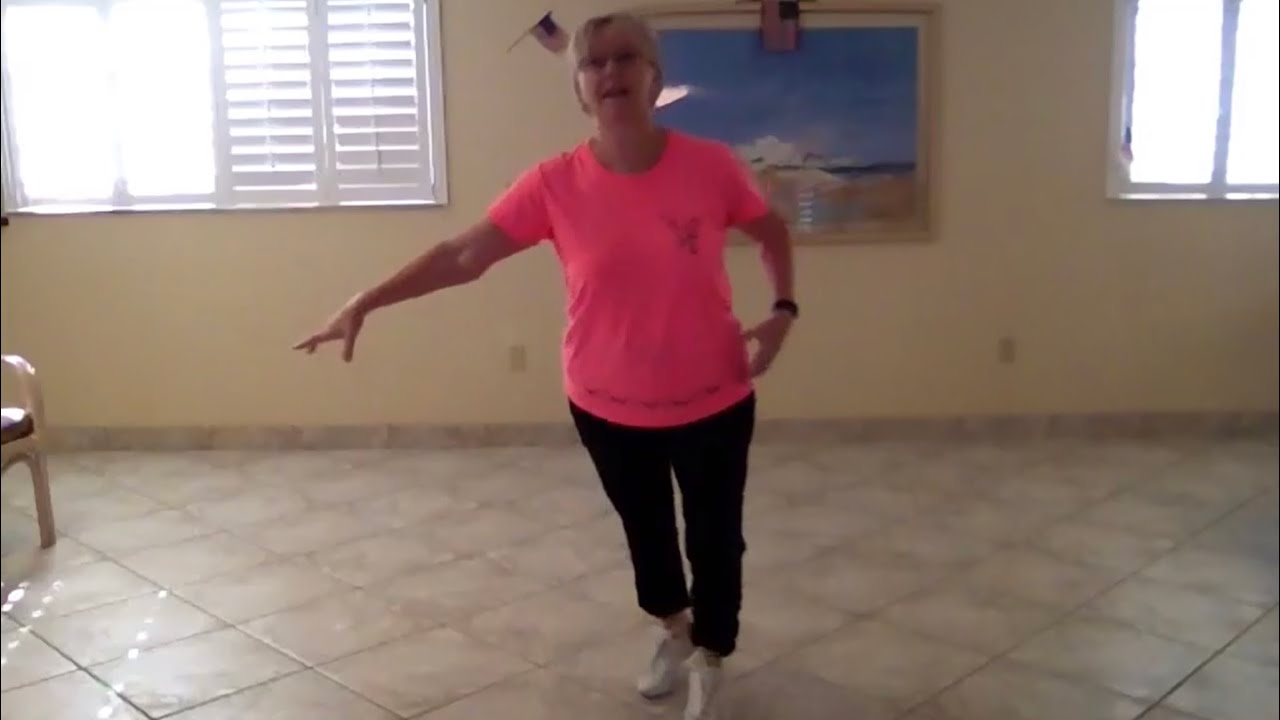 4th of July Line Dance Class with Gail - YouTube