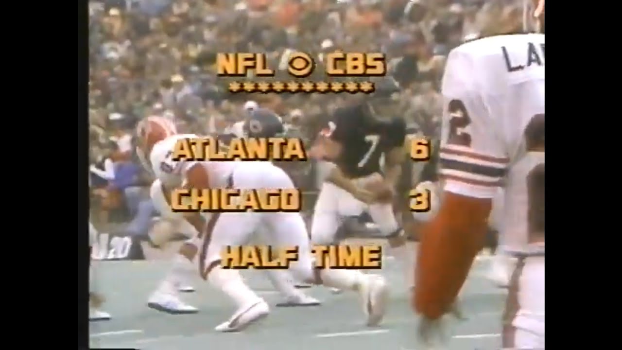NFL 1977 10 23 77 Atlanta Falcons at Chicago Bears pt 2 of 2 - YouTube