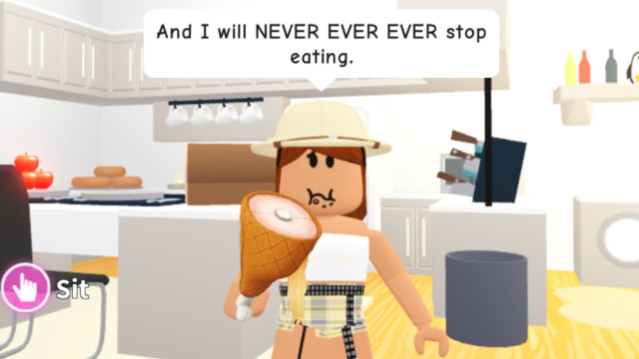 You know I love food || Roblox Meme - YouTube