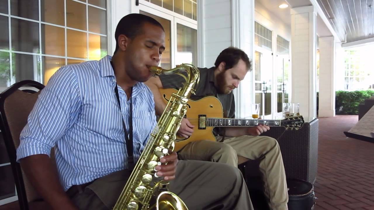 Sax and Guitar Improvisation - YouTube